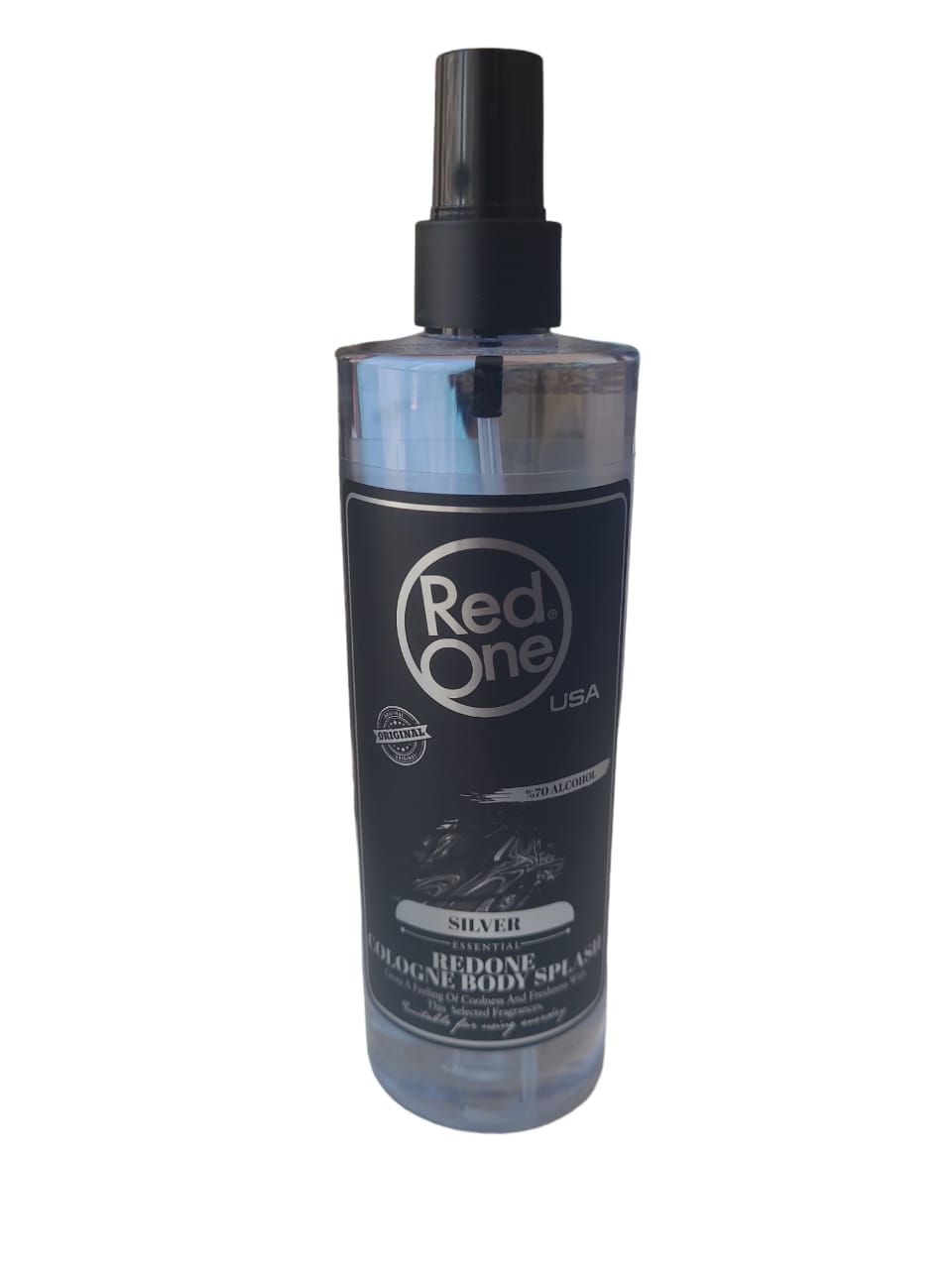 RedOne After shave colonia body splash silver – Clipper y Shaver