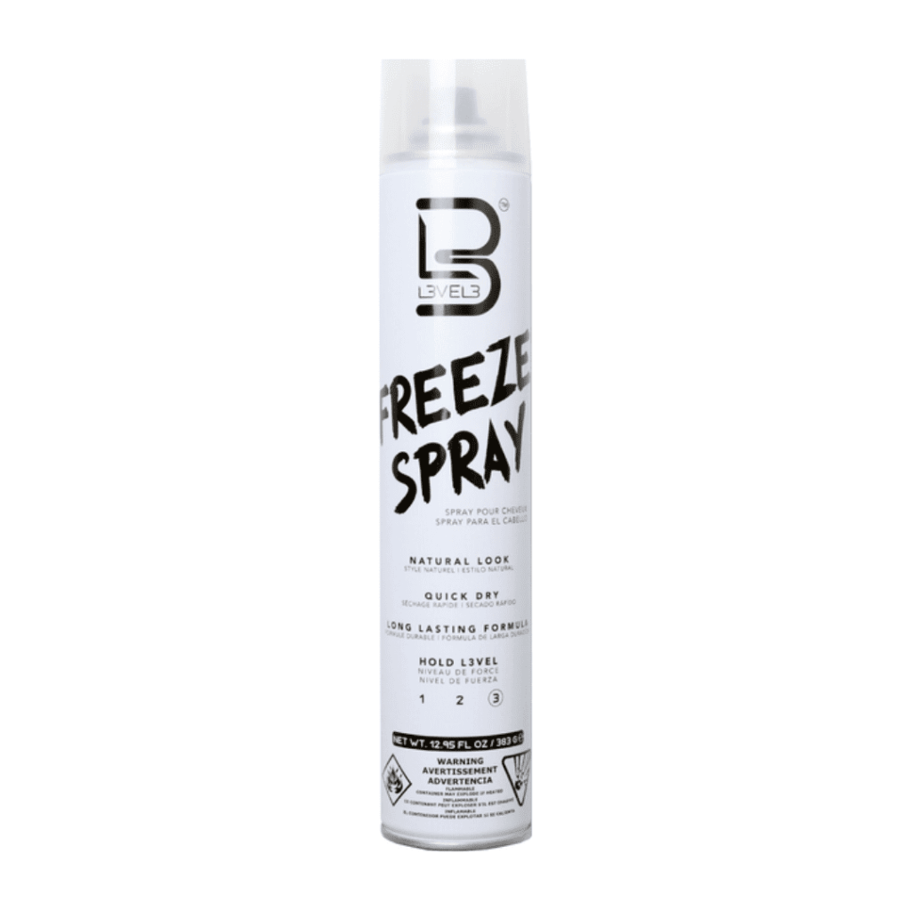 Freeze Spray hair Laca Nivel Fuerza 3 LEVEL3 383gr – Clipper y Shaver